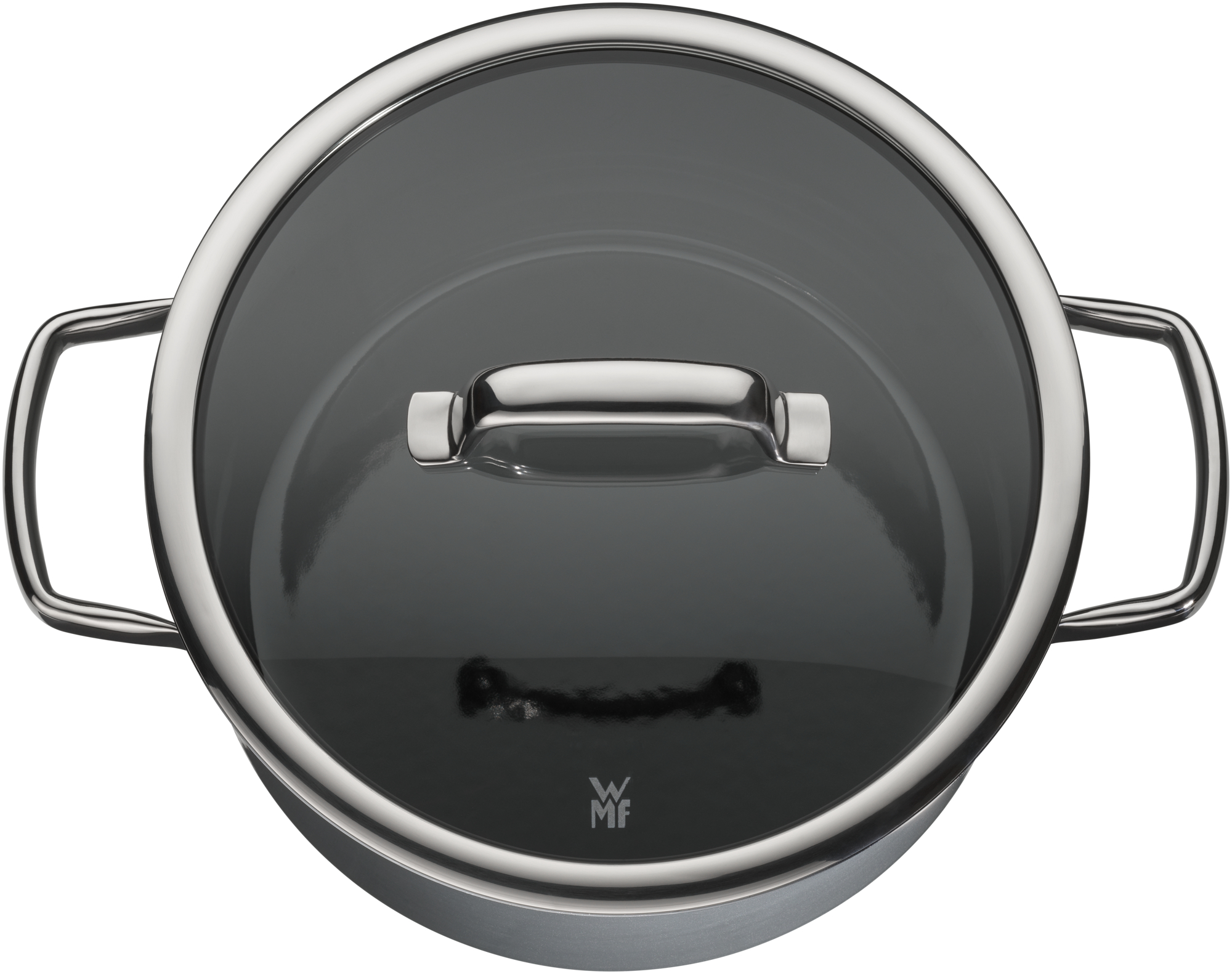 WMF Fusiontec Mineral Soup Pot 24cm with lid Platinum | WMF Singapore