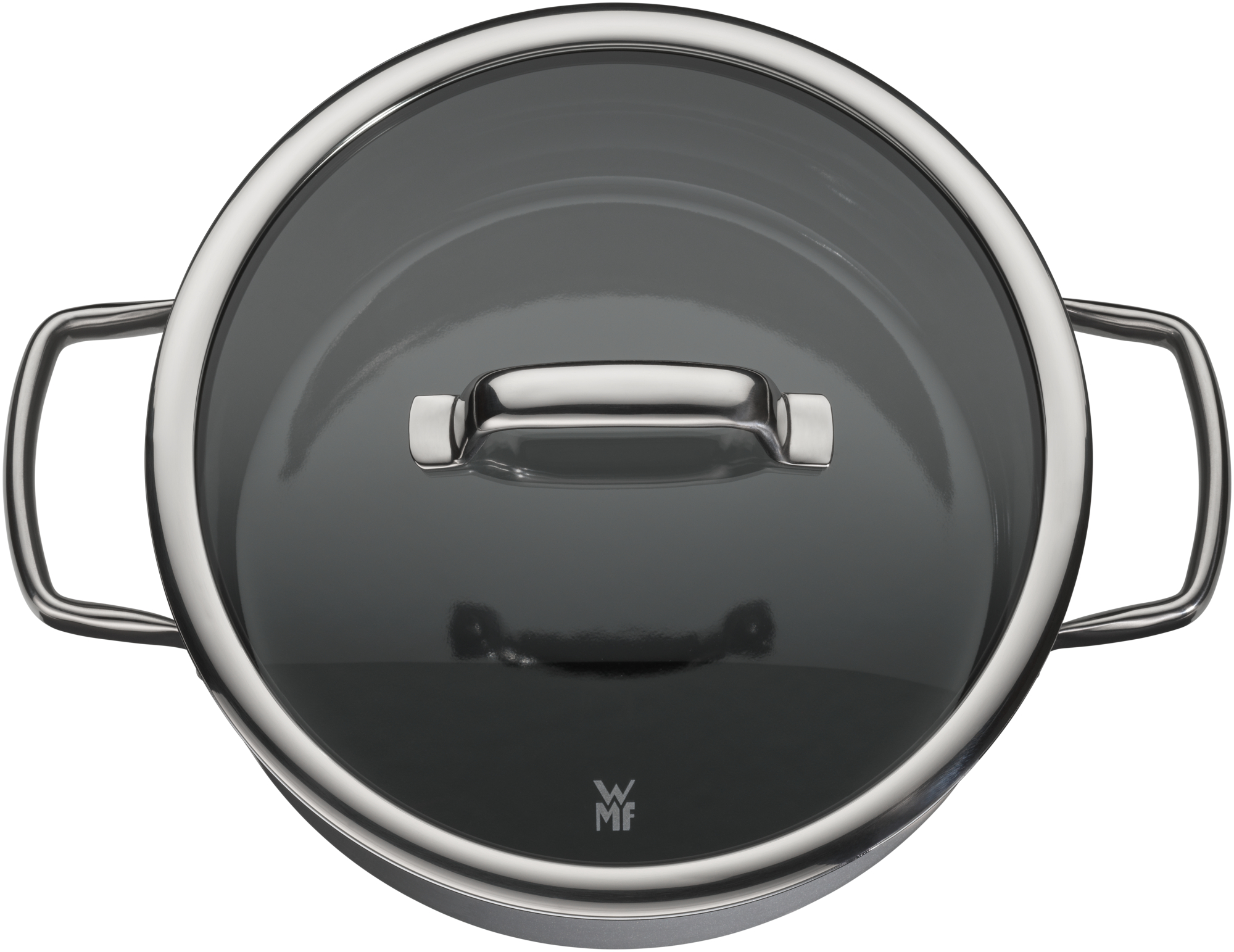 WMF Fusiontec Mineral Braising Pan 24cm with lid Platinum | WMF Singapore