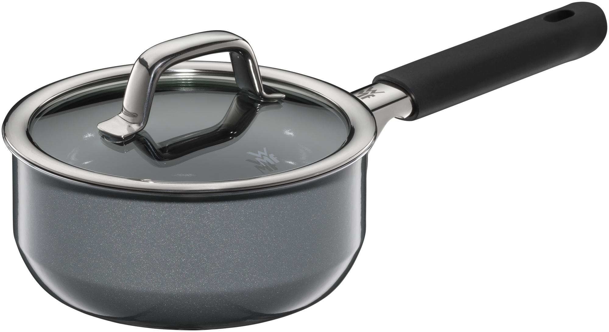 WMF Fusiontec Mineral Saucepan 16cm with lid Platinum | WMF Singapore
